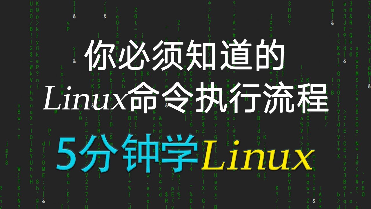 44【Linux是什么】你必须知道的Linux命令执行流程 | Linux课程每日上传中......请订阅我，随时学习最新Linux课程 ...