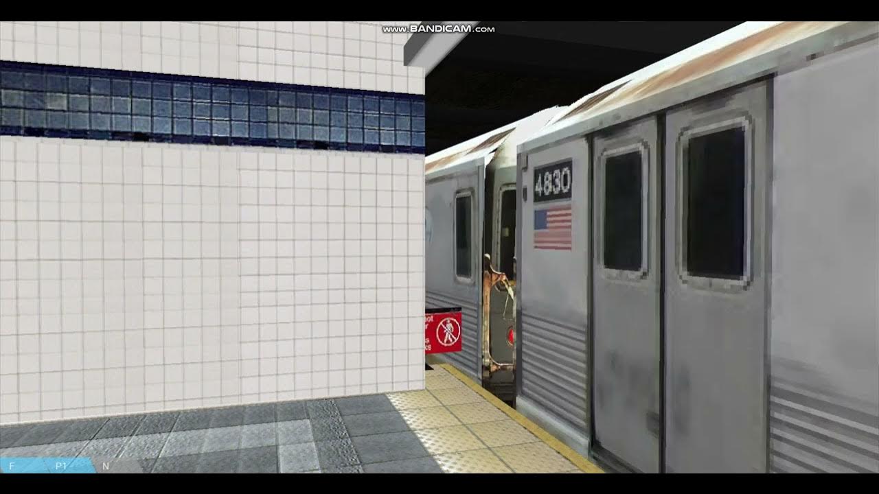 Openbve Silver R42 Z Train Departing at St George - YouTube