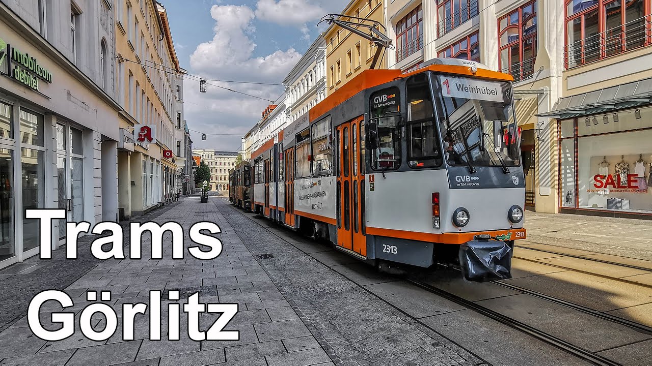 🇩🇪 Trams in Görlitz - Straßenbahn Görlitz (4K) (2020) - YouTube