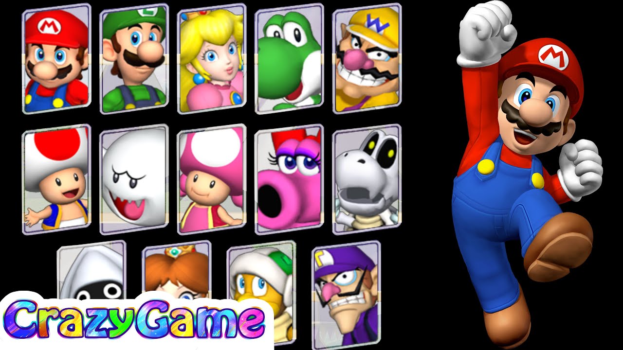 Mario Party 8 Characters