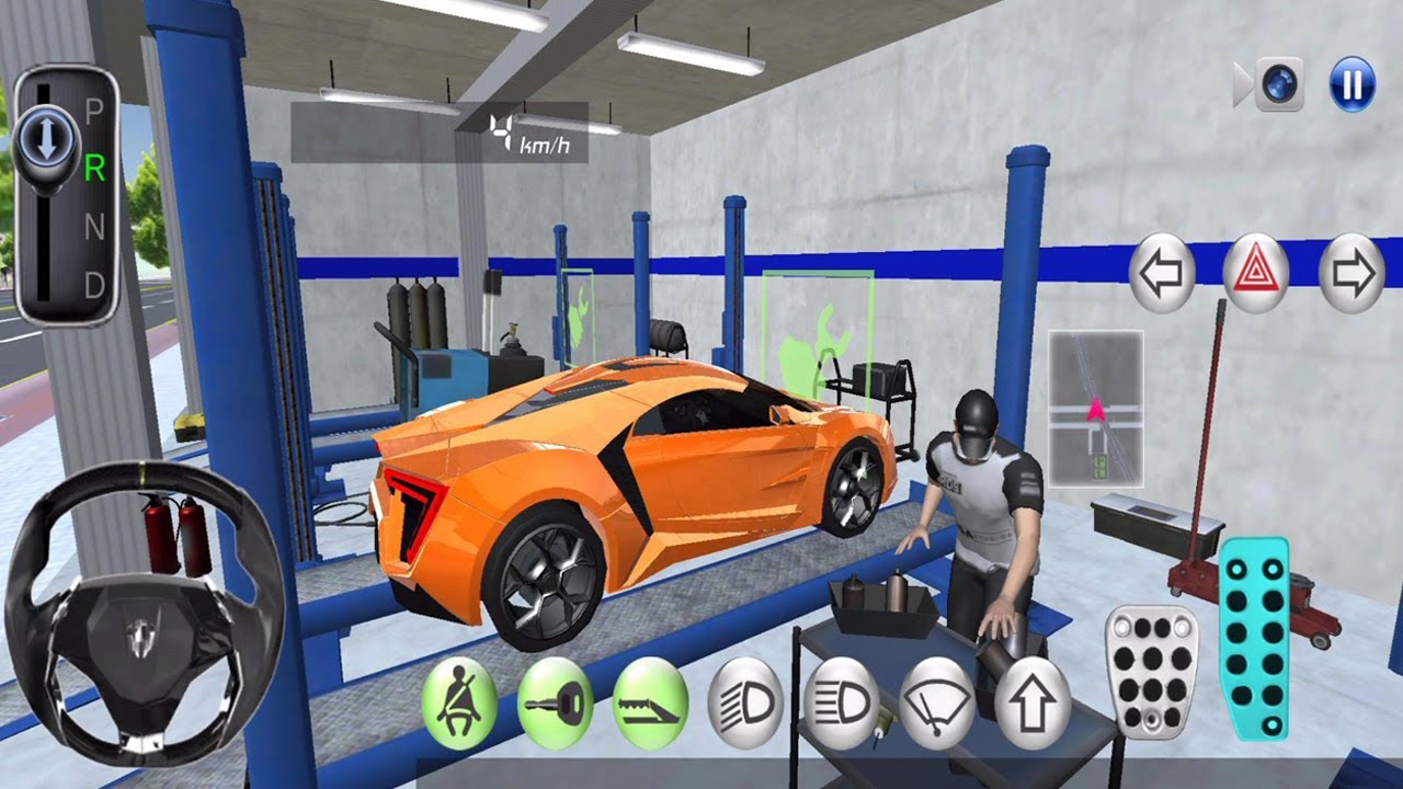 Permainan Mobil Mobilan Balap Super Car 3d Driving Class Android ...