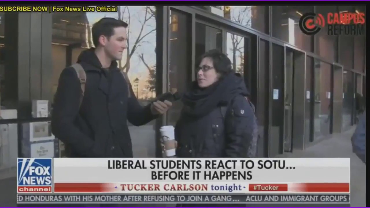 NYU STUDENTS RESPOND TO STATE OF THE UNION ADDRESS - YouTube