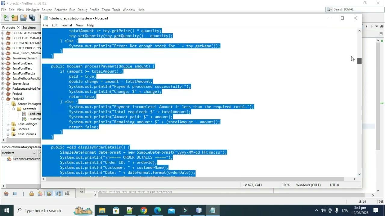 💻 Build a Complete Payment Inventory Management System | Console Application Tutorial - YouTube