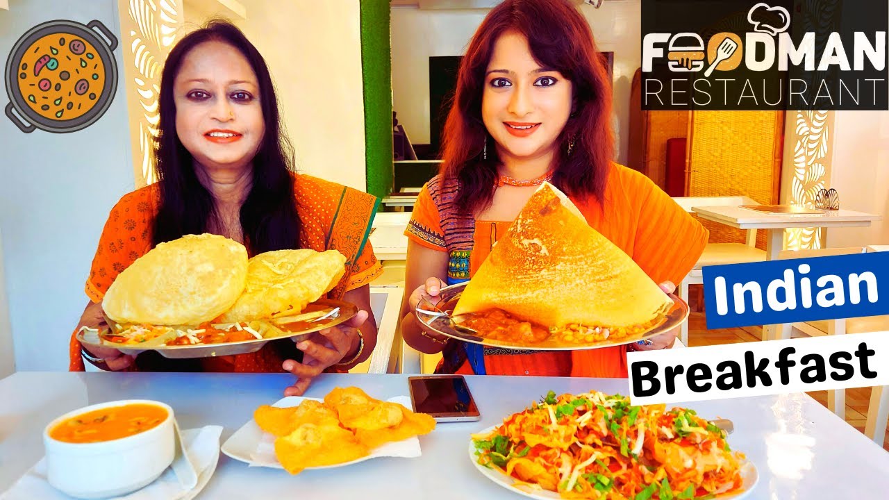 Chole Bhature Dosa Indian Breakfast Now At Mohammadpur Food Man