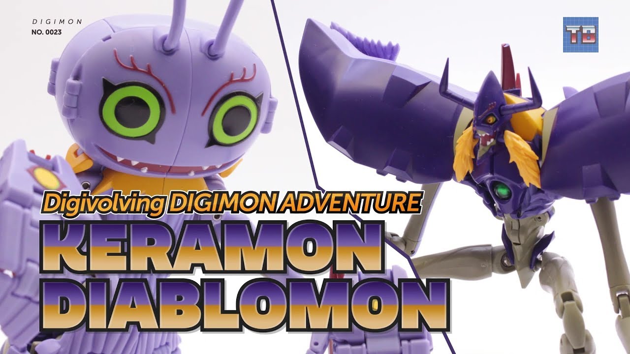 Digimon Adventure Digivolving Spirits 03 KERAMON - DIABLOMON Toy ...