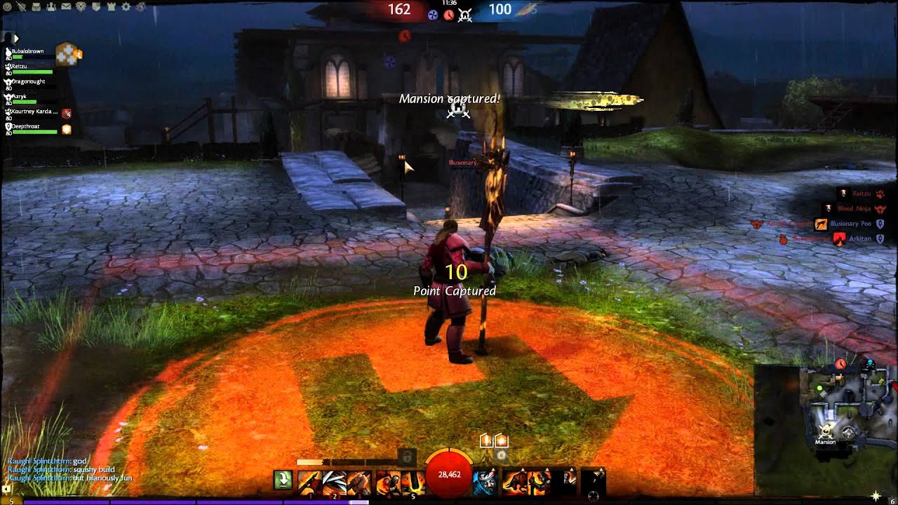 Guild Wars 2 - Warrior, Structured PvP (BWE3) - YouTube
