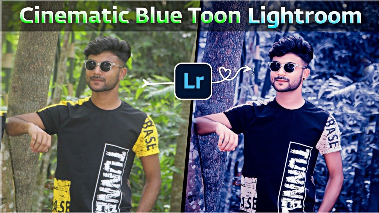 Lightroom Blue Tone Photo Editing | dark blue tone Lightroom ...