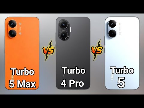 Redmi Turbo 5 Max vs Redmi Turbo 4 Pro vs Redmi Turbo 5