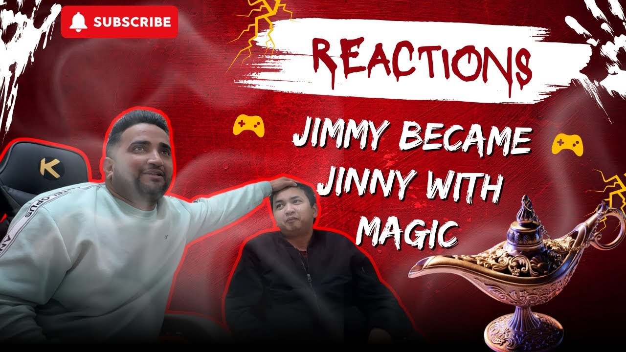Jimmy became jinny with magic || VLOG# 45 Mubasheer life 😍 - YouTube