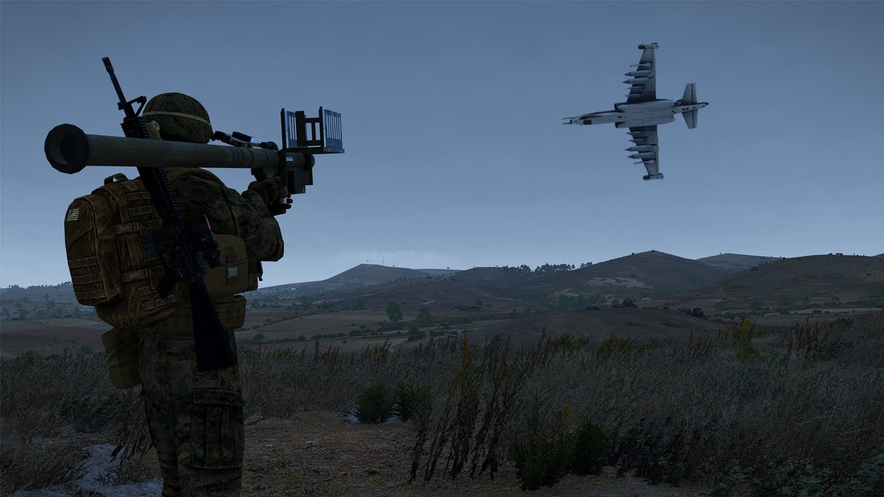 Russian Su-25 Jet Shot down by Armed Ukrainian Soldier with FIM-92 ...