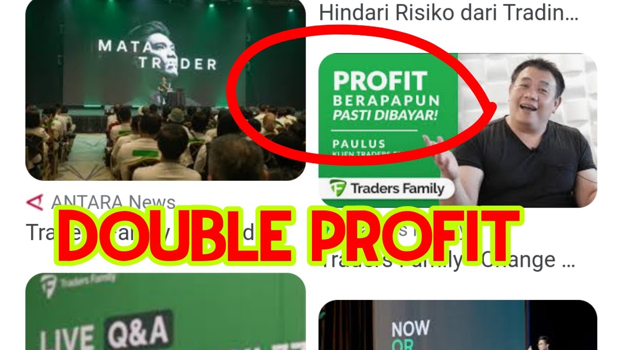 INI CARA TRADING TANPA MODAL dan BROKER AMAN di Trafers Family #tradersfamily #tradingforex # ...