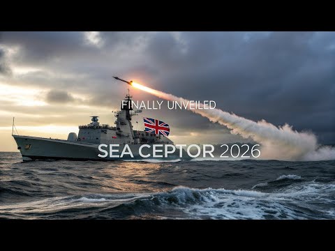 🇬🇧 Finally Unveiled! The Sea Ceptor (CAMM 2026) ⚓ Britain’s Next-Gen Naval Defence Missile 🚀💥