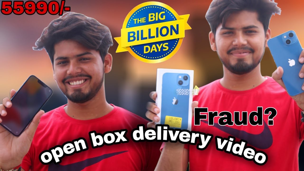Iphone 13 Big Billion Days Sale 2022 |Open box delivery 😍love this ...