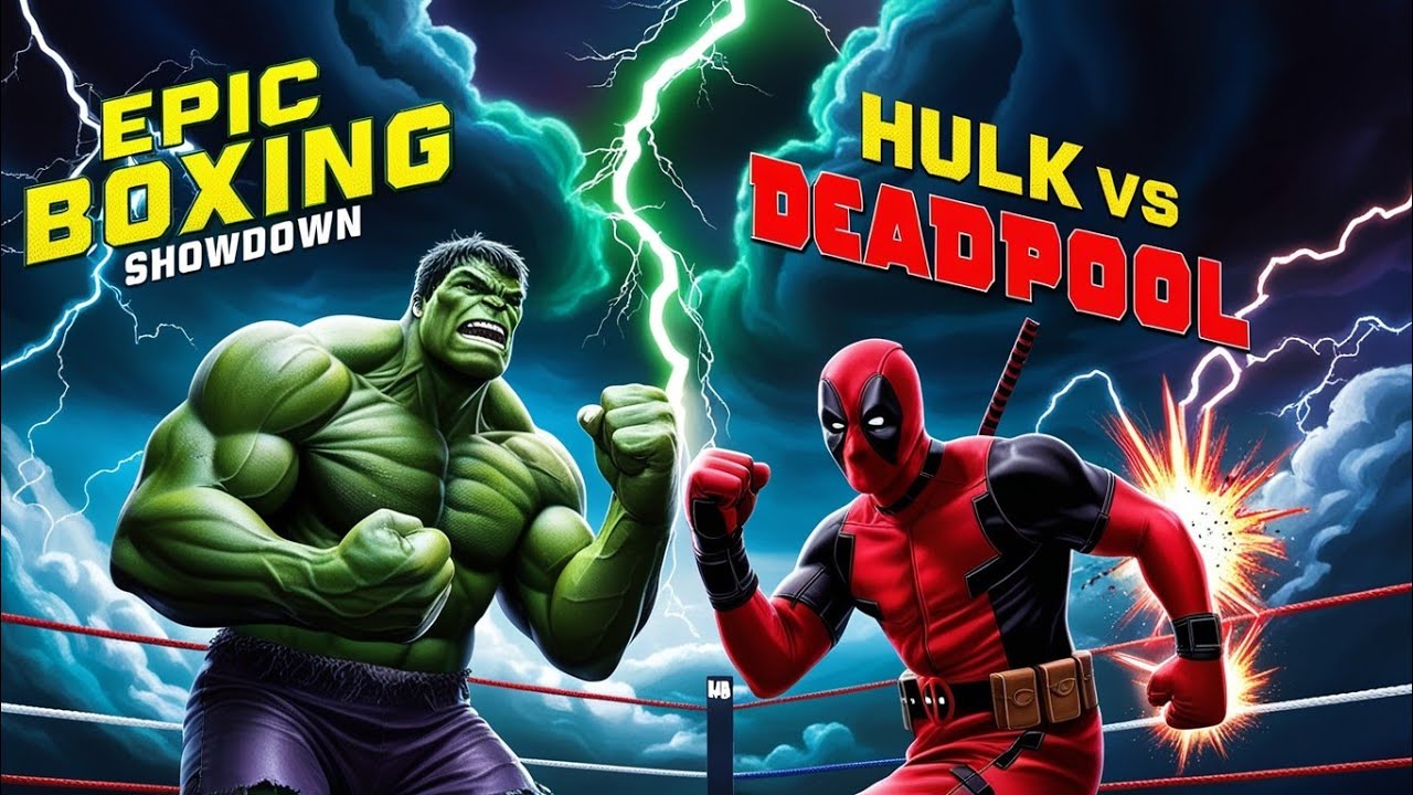 Hulk vs Deadpool: Epic Boxing Fight in the Ring – Ultimate Showdown ...