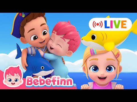 LIVE🔴 Bebefinn Best Nursery Rhymes | Healthy Habits for Kids