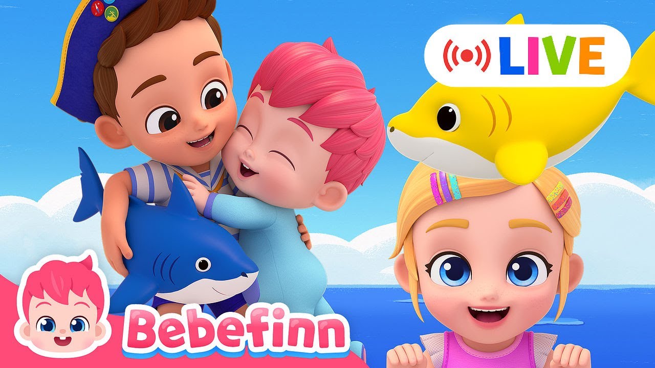 LIVE🔴 Bebefinn Best Nursery Rhymes | Healthy Habits for Kids - YouTube