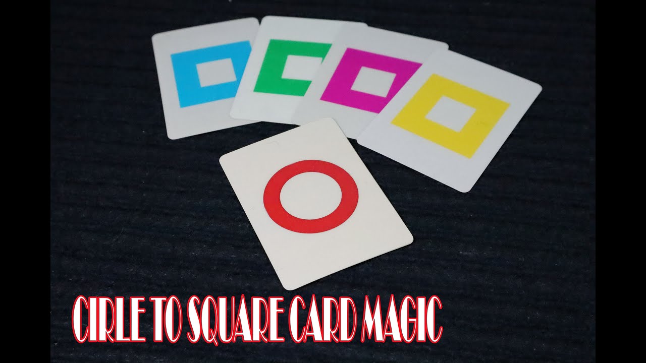 CIRCLE TO SQUARE MAGIC TRICK - YouTube