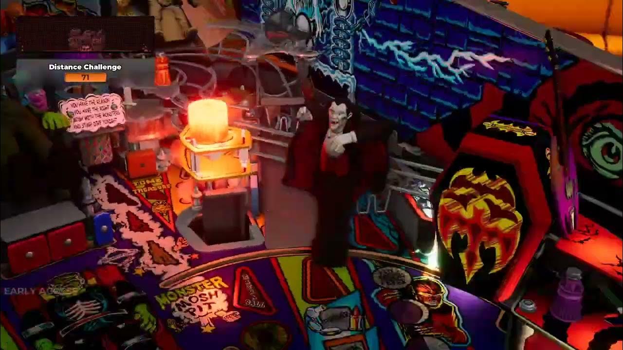 Insane game of Monster Bash. Pinball FX Distance Challenge Event - YouTube