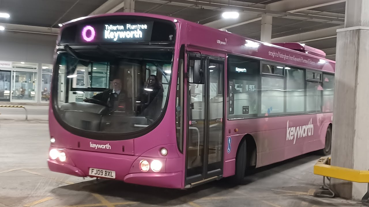 *Fast Bus* Trentbarton Volvo B7RLE Wright Ecplise Urban (731 FJ09BXL ...