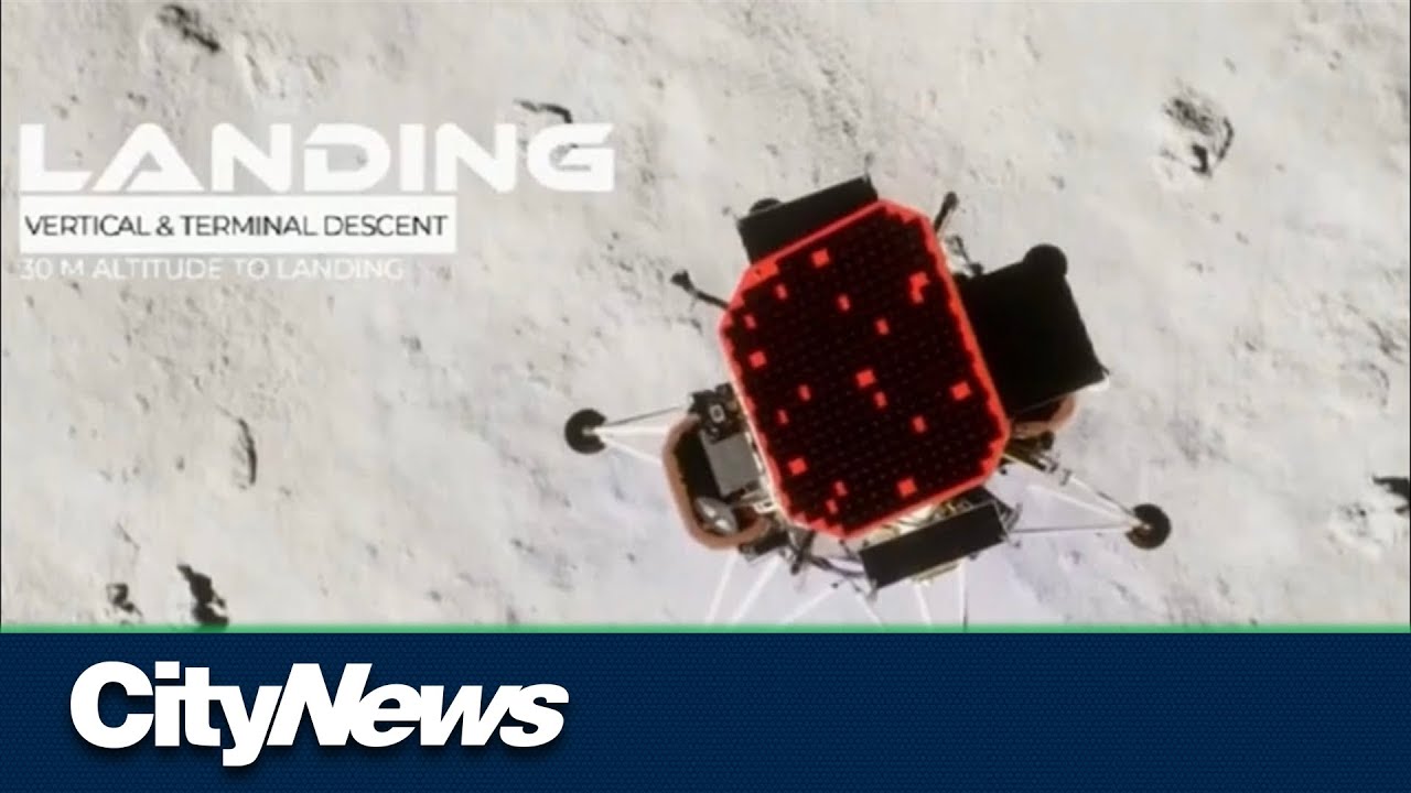 Odysseus Completes First U S Moon Landing In 50 Years After White