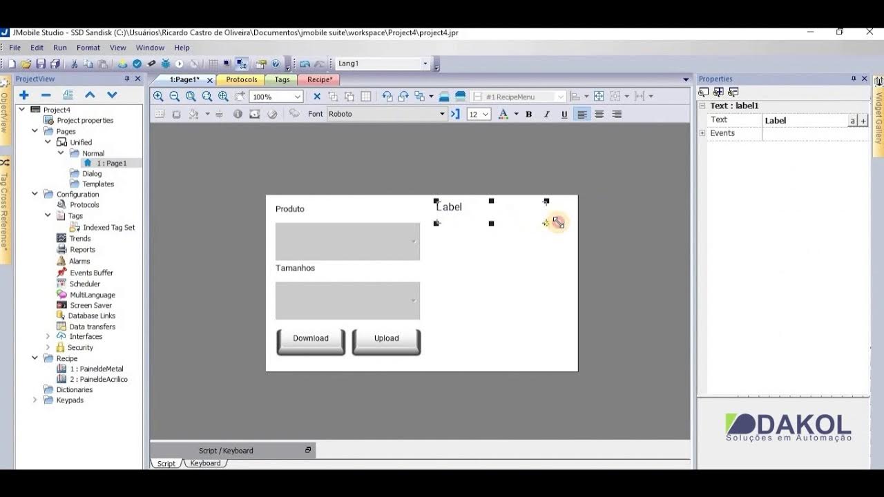 Como configurar tabelas no software -JMOBILE - YouTube