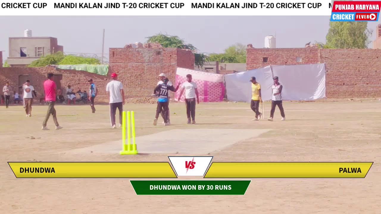 MANDI KALAN ( JIND ) T-20 CRICKET CUP || 2ND SEMIFINAL || PALWAN 🆚 ...