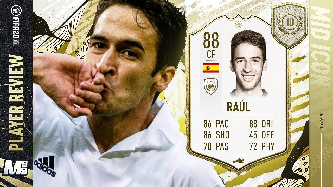 ICON SWAPS RAUL WORTH IT?! | 88 RAUL PLAYER REVIEW | FIFA 20 Ultimate ...