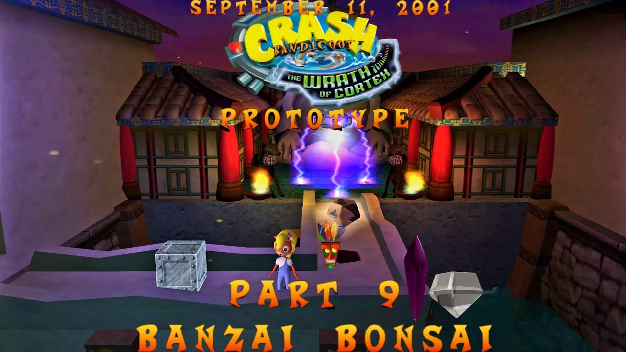 Crash Bandicoot The Wrath of Cortex Prototype: (September 11, 2001 ...