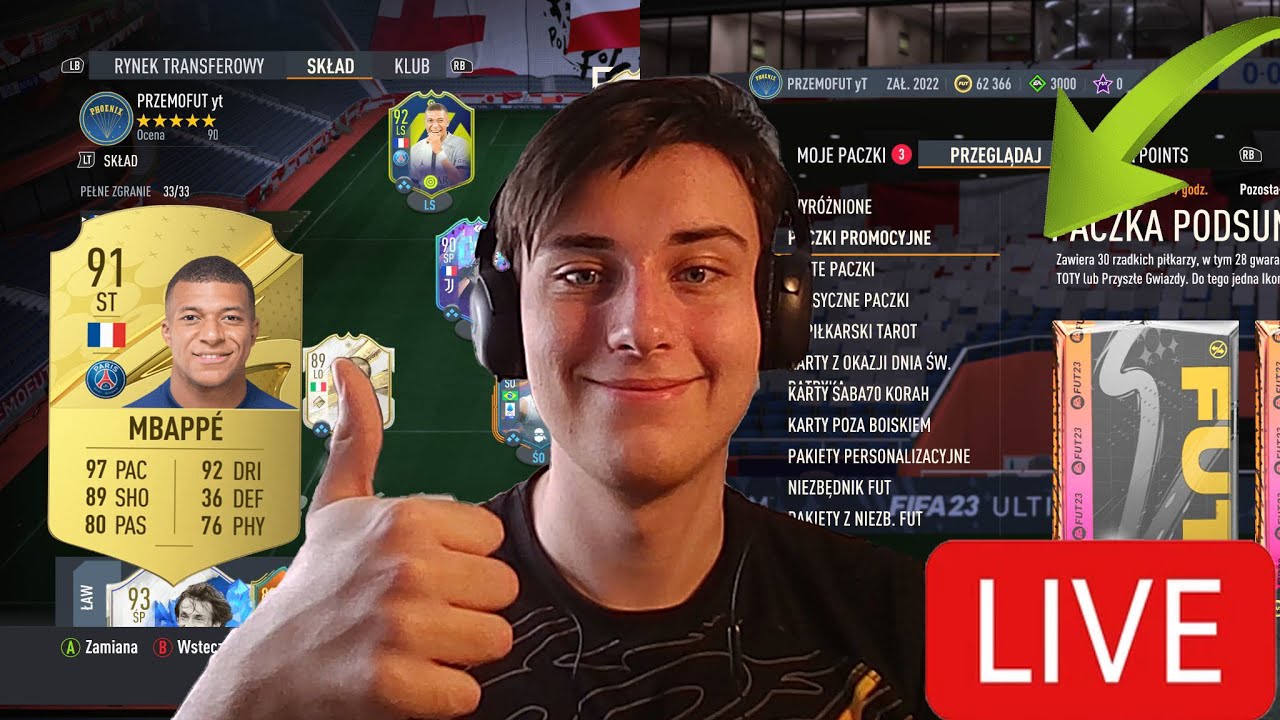 OSTATNIA SZANSA NA TYTANÓW! SPEEDRUN W FUT CHAMPIONS! FIFA 23 FUT! TYTANI TROFEÓW drużyna druga ...