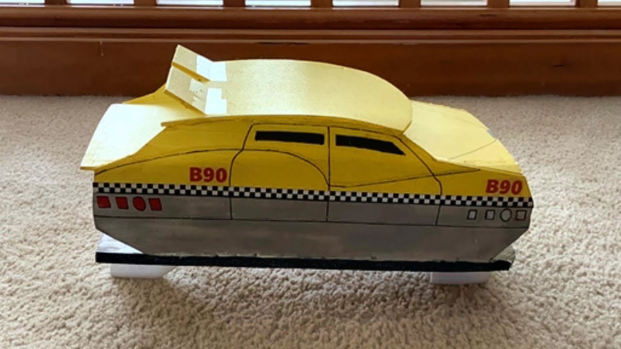 Fifth Element Korben Dallas Taxi B90 (4s EDF) Flight - YouTube