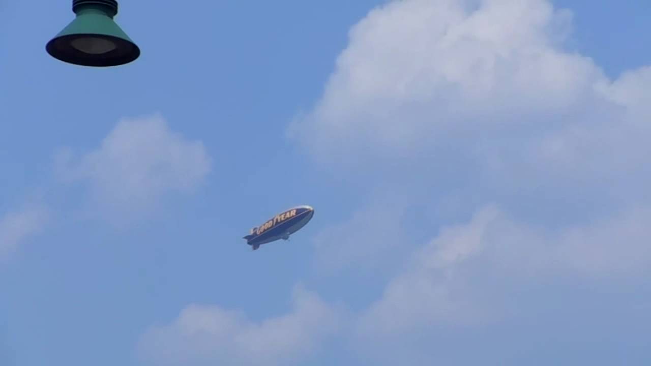 Goodyear Blimp over Ohio Stadium 9-3-2011 - YouTube