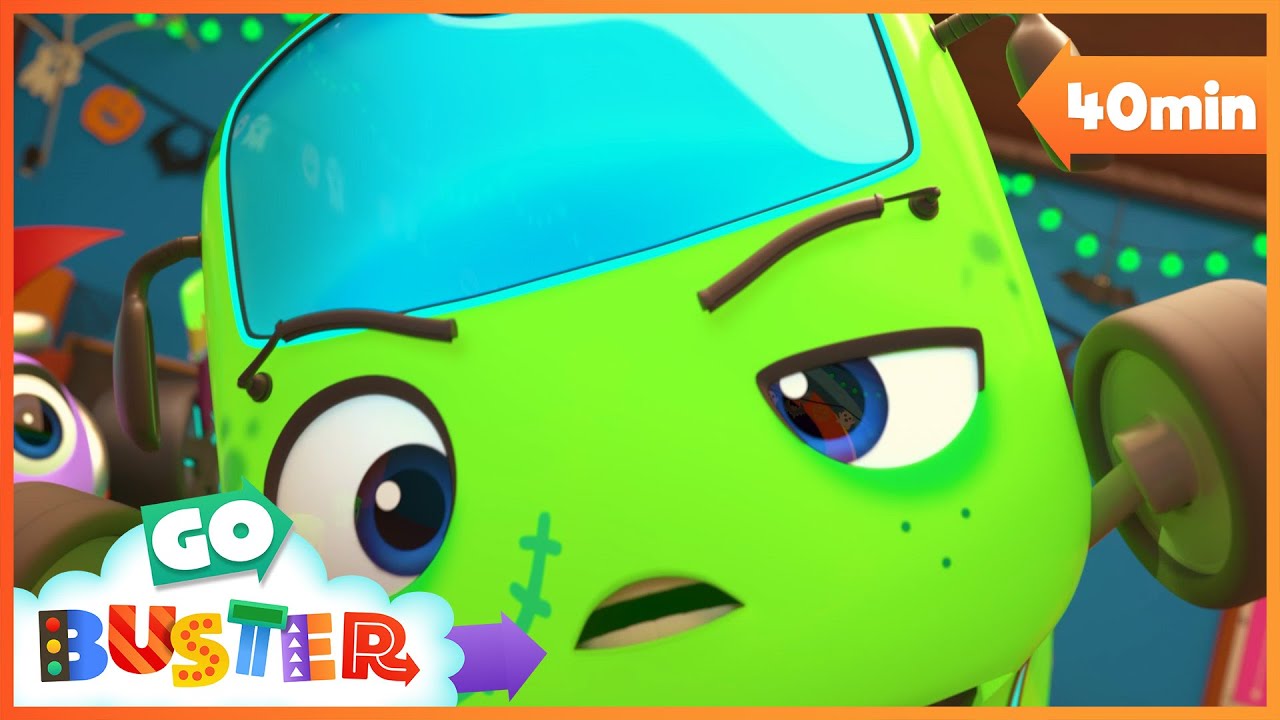 Glow in the Dark Zombie | Go Buster's Adventures | Kids Videos - YouTube