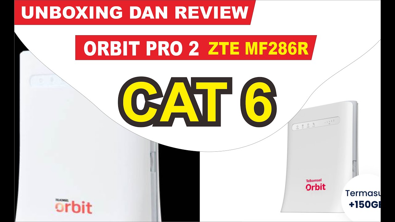 unboxing dan review orbit pro 2 #zte286r - YouTube