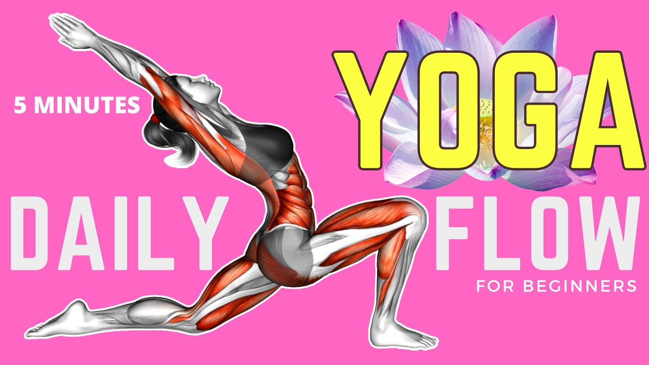 6 Essential Yoga Poses in 5 Minutes for Beginners! - YouTube