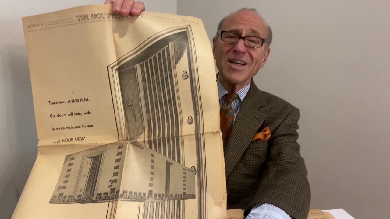 Interview with Robert Sakowitz, pioneer in the Retail Business - YouTube