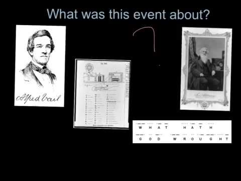 The First Telegraph Message Sent - MM (07) - YouTube