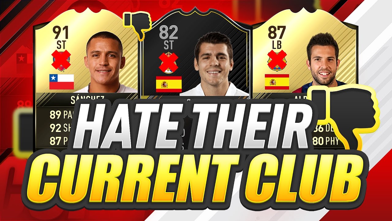 PLAYERS WHO HATE THEIR CURRENT CLUB!! - YouTube