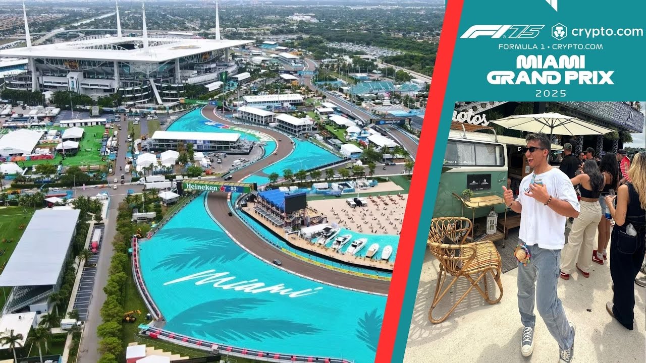 Formula 1 Miami Grand Prix - Race Day Vlog - YouTube