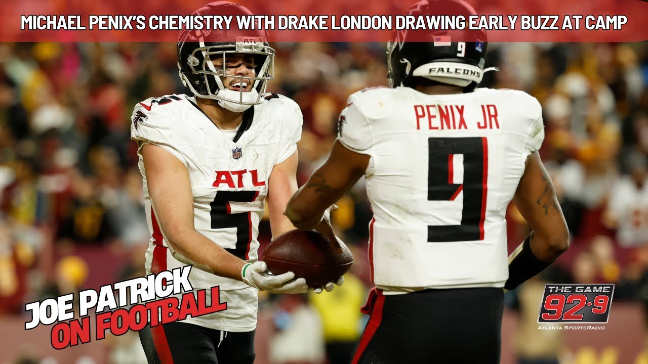 Michael Penix’s chemistry with Drake London drawing early buzz at ...