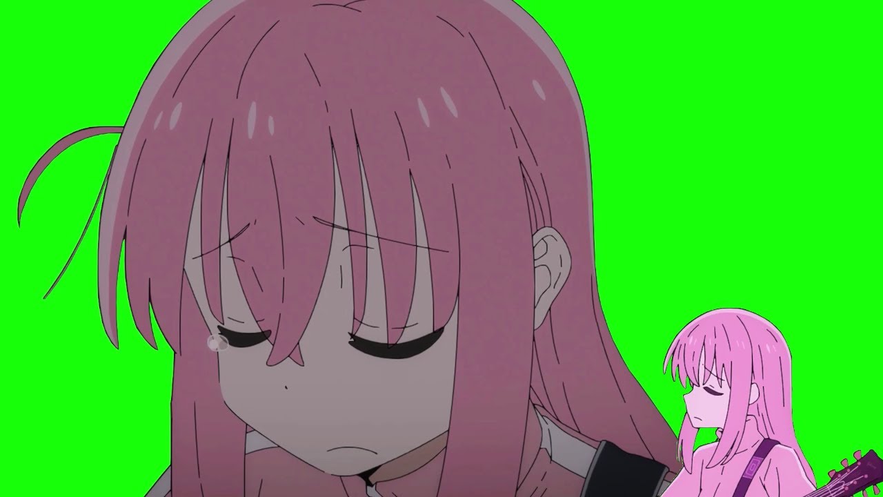 【Bocchi The Rock】Double Dark Past Bocchi【Green Screen】 - YouTube