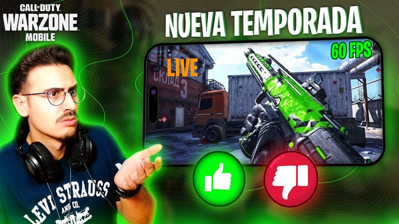 ¡NUEVA UPDATE de WARZONE MOBILE! 60 FPS en ANDROID | TEMPORADA 6 - YouTube