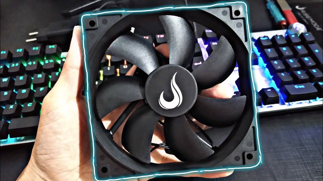 Fan RISE MODE BLACK 120mm - Unboxing - YouTube