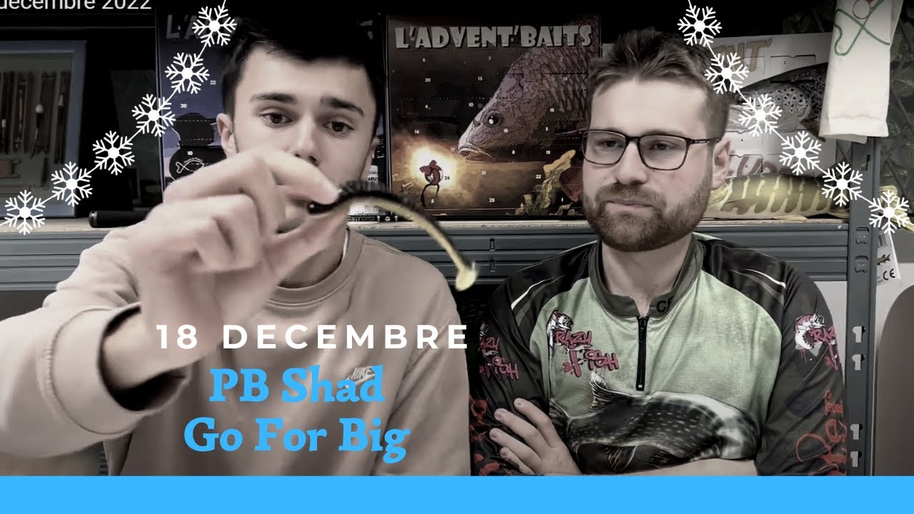 Calendrier de l'Avent medium Brochet - 18 décembre - PB Shad - Go For ...