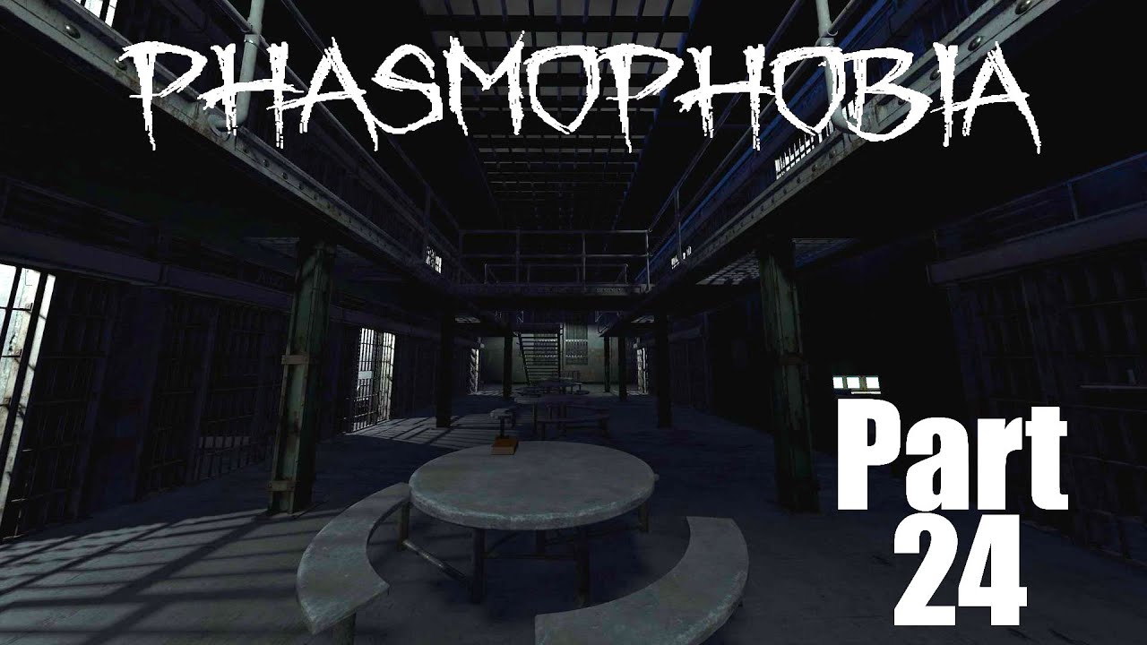 Phasmophobia || Walkthrough Gameplay || Part 24 "Cell Block" -PS5 ...