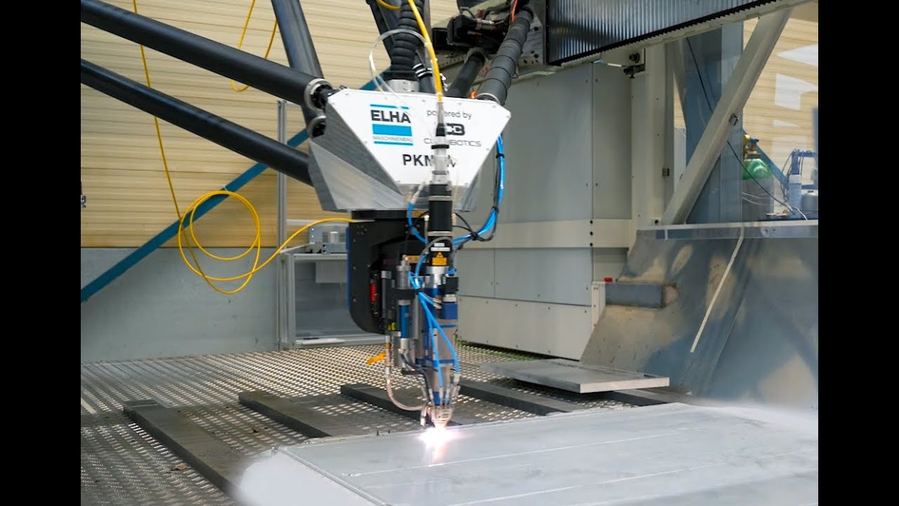 Large scale system for 3D printing of large components in metal - YouTube