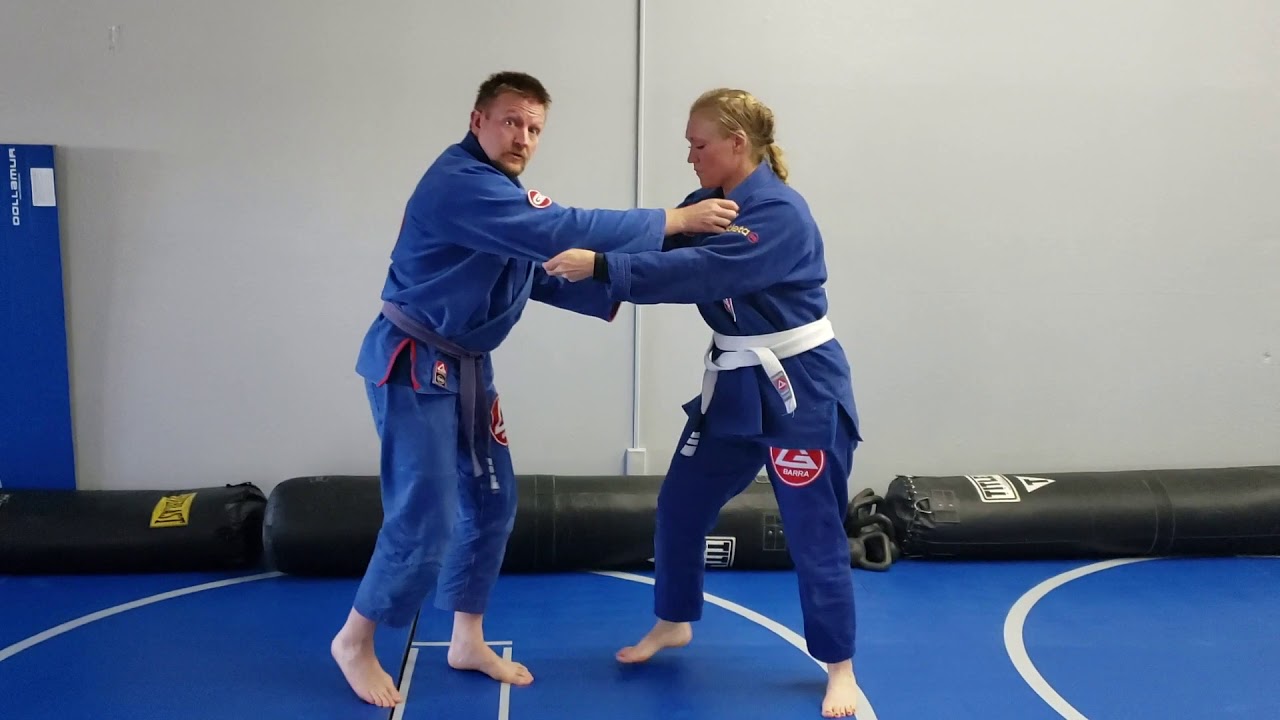 Single into Double Leg Takedown with Coach Matt - YouTube