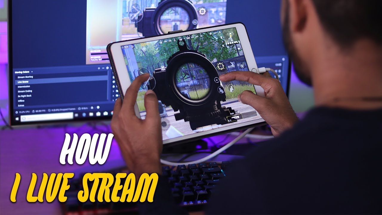 Pubg Mobile Live Stream Setup With I Pad/Mobile ! - YouTube