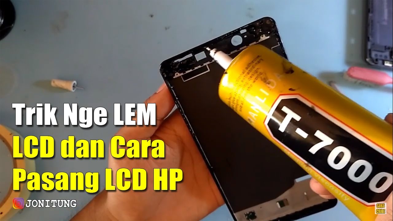 Trik LEM LCD TOUCHSCREEN dan Cara Pasangnya - YouTube