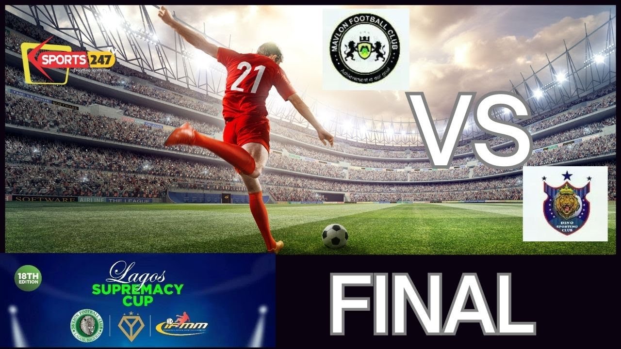 Lagos Supremacy Cup Final: Mavlon FC Vs Dino FC - YouTube