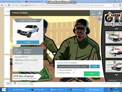 GTA SAN ANDREAS GGMM SİZ ARABA İNDİRME